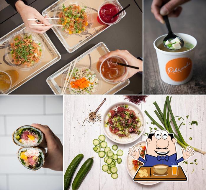 Pokeworks, 8505 Main St #150 in Houston - Restaurant menu and reviews