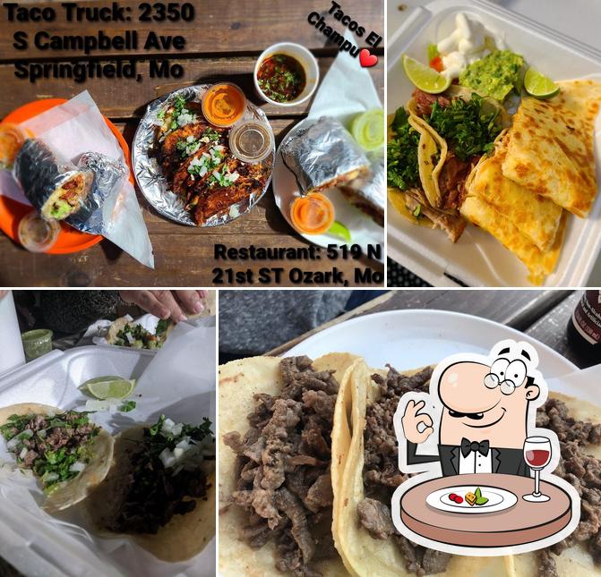 Tacos El Champu, 2322 S Campbell Ave in Springfield - Restaurant menu ...
