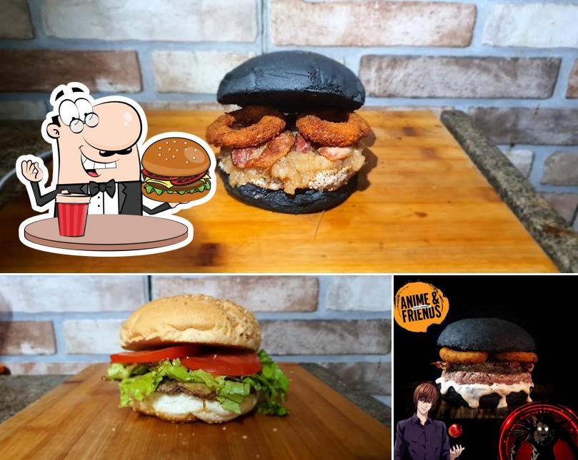 Anime & Friends Burger restaurante, São Paulo, Av. Dep. Cantídio ...