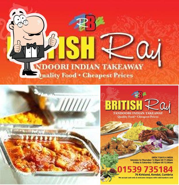 British Raj, Kendal - Restaurant menu, prices and reviews