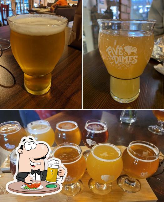 Five Dimes Brewery in Westwood - Restaurant menu and reviews