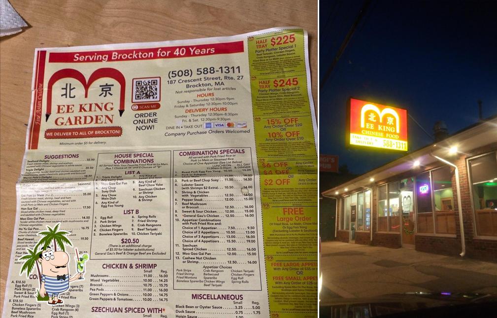 Mee King Garden in Brockton - Restaurant menu and reviews