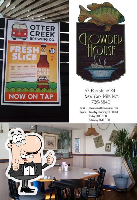 Chowder House, New York Mills - Restaurant menu, prices and reviews