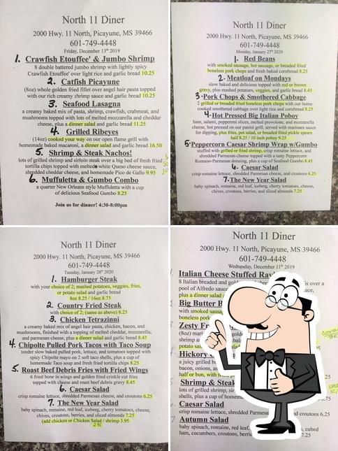 North 11 Diner in Picayune - Restaurant menu and reviews