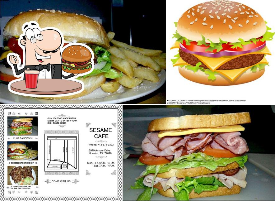 Sesame Cafe, 5979 Armour Dr in Houston - Restaurant menu and reviews