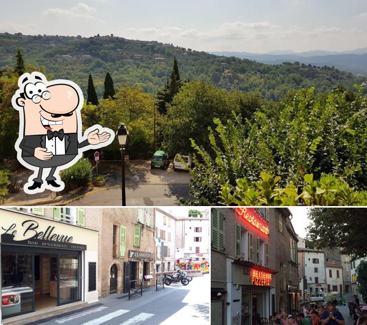 Le Bellevue pizzeria, Callian, 1 Pl. Bourguignon - Restaurant reviews