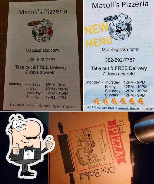 Matoli's Pizza & Subs, Hernando Beach - Restaurant menu, prices and reviews