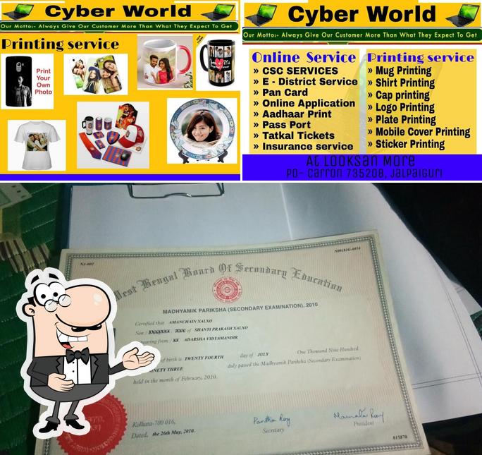 CYBER WORLD CSC CENTER - Restaurant menu, prices and reviews
