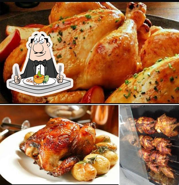 Frango assado "espeteria No Ponto ", Jardim