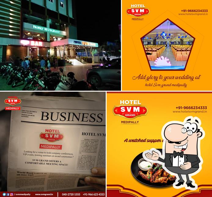 Hotel SVM Grand Medipally, Hyderabad, 6-74/2 6-74/2 - Restaurant menu ...