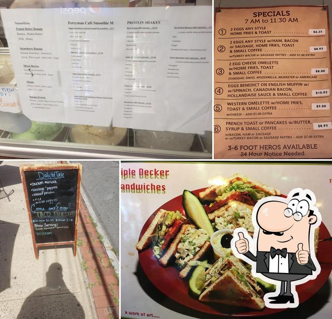 The Ferryman Cafe in Dobbs Ferry - Restaurant menu and reviews