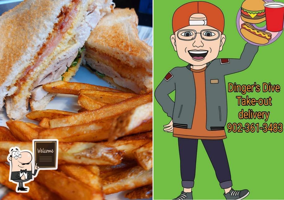 Dingers Dive, Montague - Restaurant menu, prices and reviews