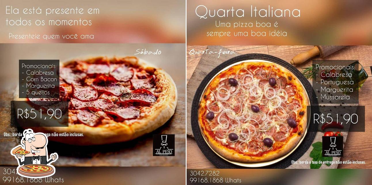 Al Peso Pizza Delivery, Gravataí - Menu do restaurante, preços e opiniões