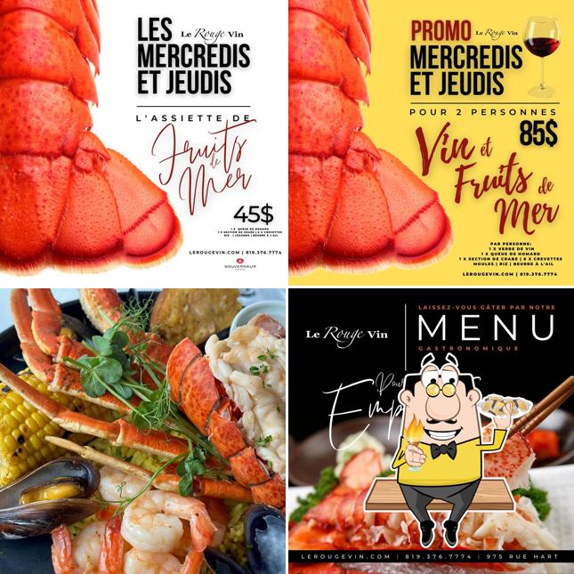 Le Rouge Vin restaurant, Trois-Rivières - Menu du restaurant et ...