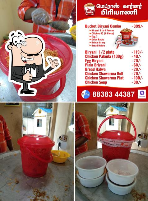 Madras corner biriyani, Chennai - Restaurant menu, prices and reviews