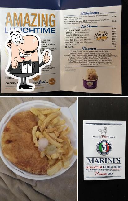 Marini's, East Kilbride - Restaurant menu, prices and reviews