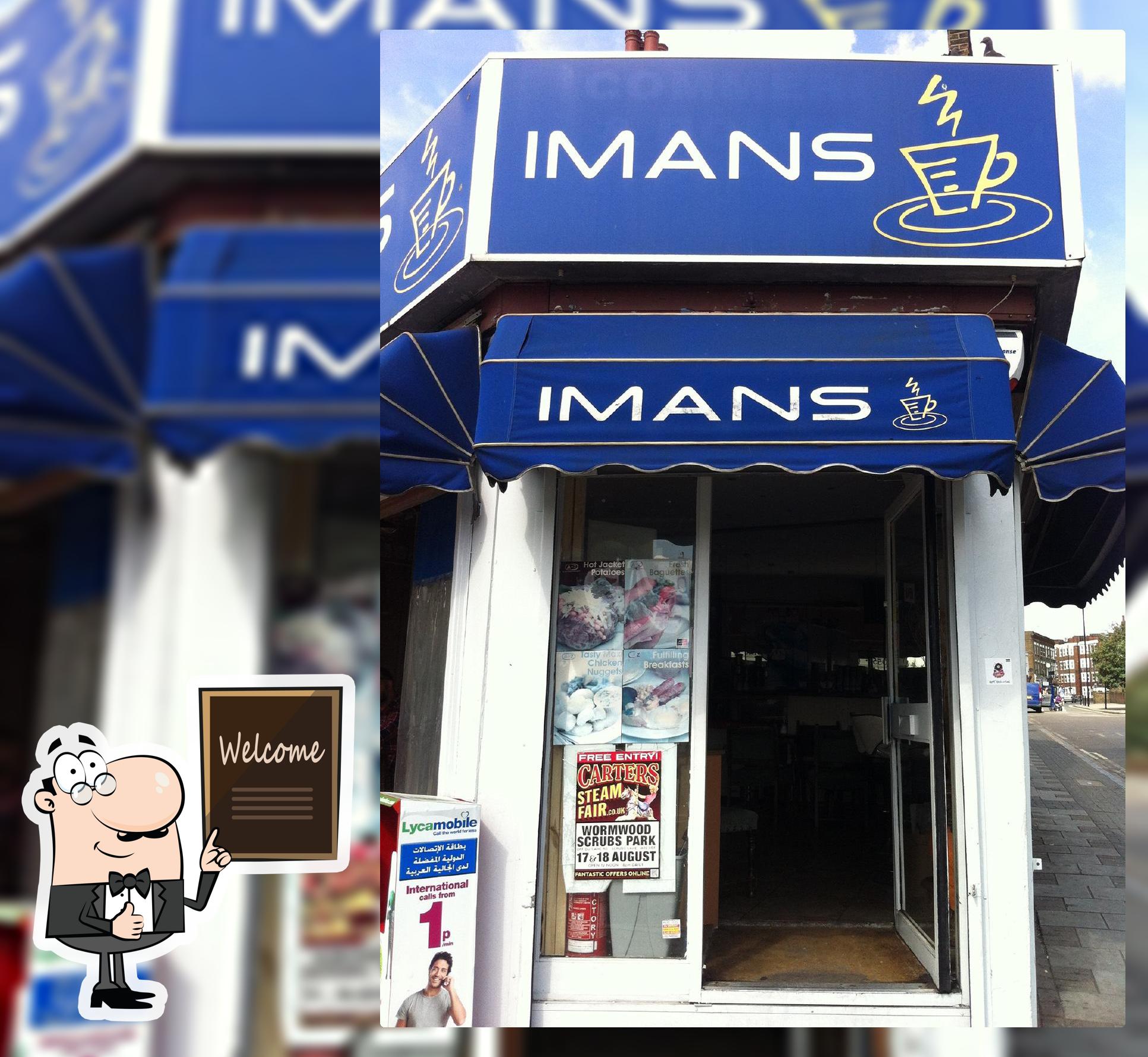 Imans Cafe, 744 Harrow Road in London - Restaurant menu