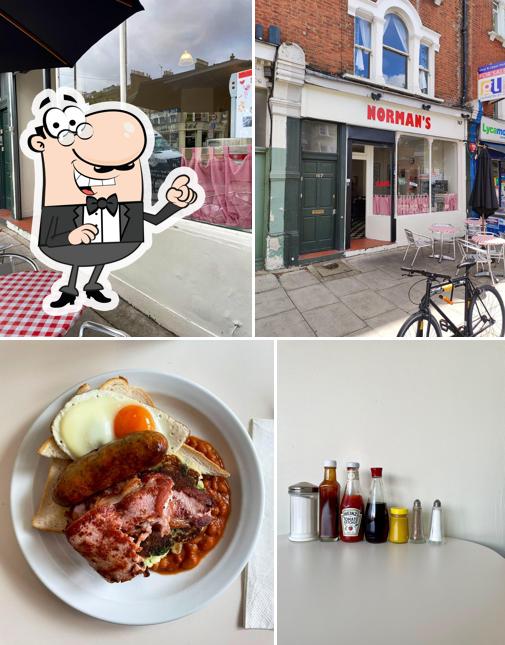 Norman's Cafe in London - Restaurant menu and reviews