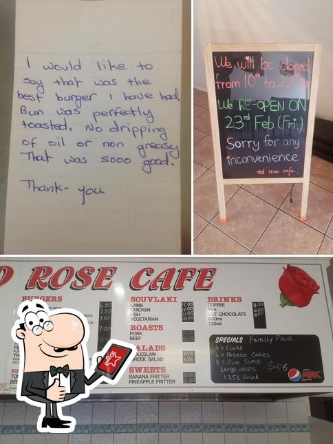 Red Rose Cafe, Maffra - Restaurant menu, prices and reviews