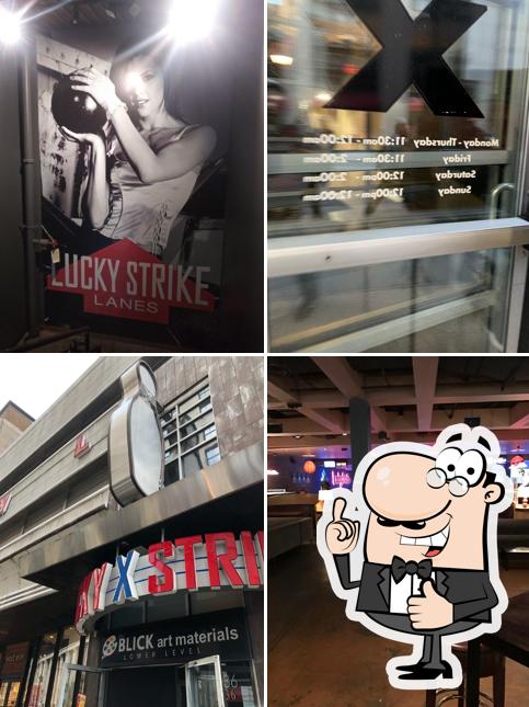 Menu of Lucky Strike pub & bar, Philadelphia - reviews and ratings