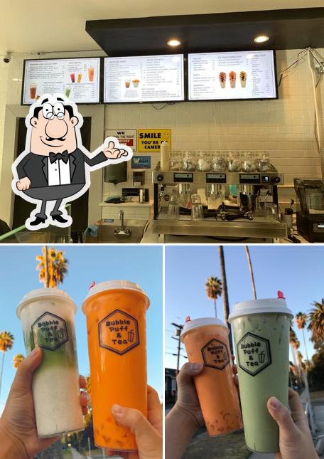 Bubble Puff & Tea Cafe in Pasadena - Restaurant menu and reviews