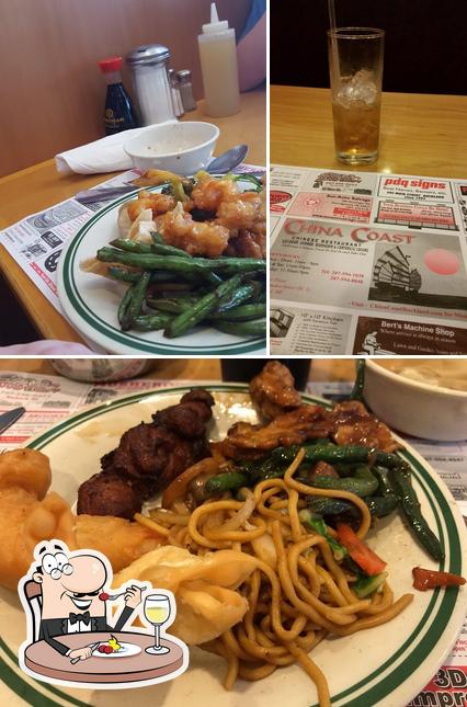 Menu of China Coast restaurant, Rockland - reviews and ratings