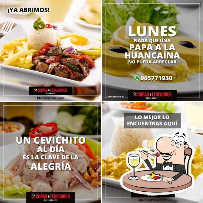 Restaurante Entre copas y tenedores, Santiago de Surco - Menú del ...