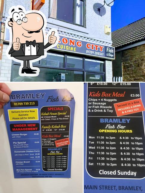 Hong Kong City Chinese Bramley, Rotherham - Restaurant menu, prices and ...