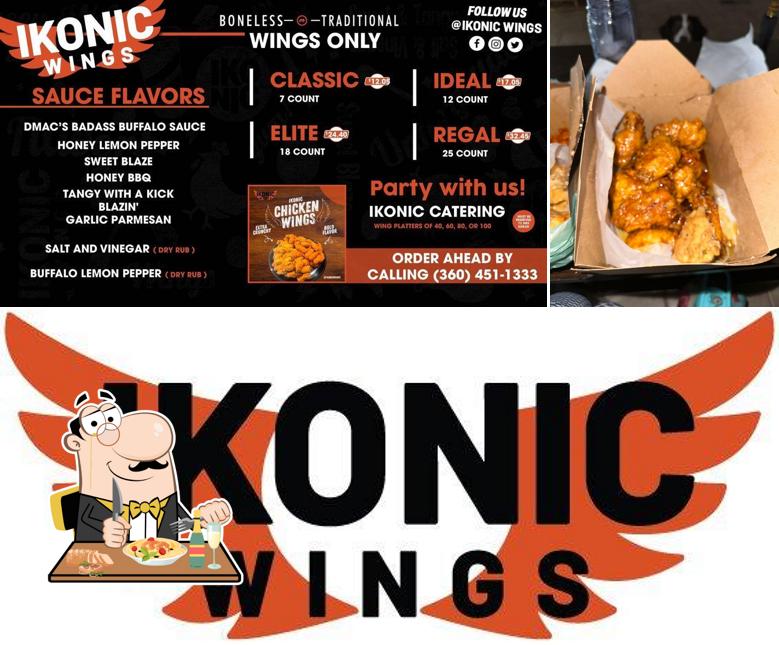 Ikonic Wings, Lacey - Restaurant menu, prices and reviews