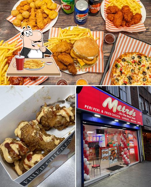 Metros fried chicken & pizza, London - Restaurant menu, prices and reviews