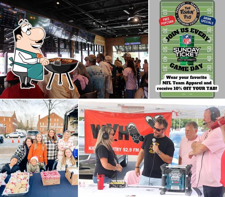 Menu of The Fishin' Pig BBQ, Farmville, Farmville Rd - reviews and ratings