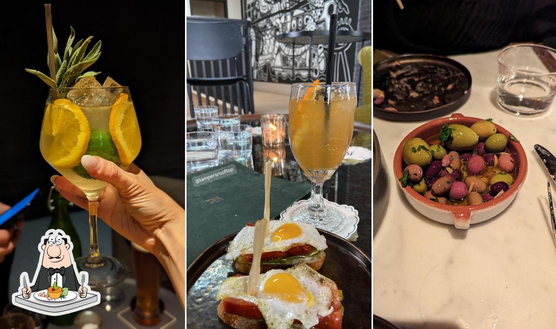 Kamper's Rooftop Bar, Detroit - Restaurant menu, prices and reviews
