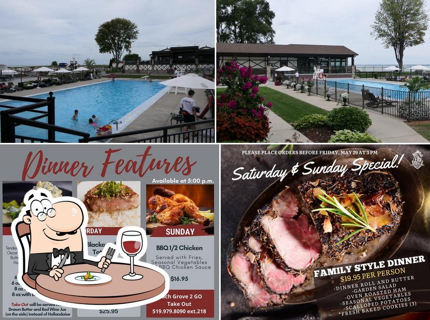Beach Grove Golf & Country Club, Windsor - Restaurant menu, prices and ...