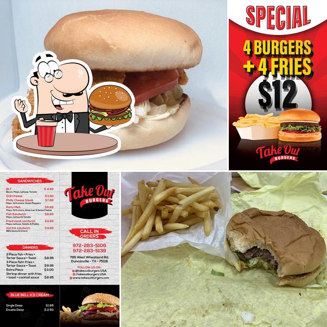 Take Out Burgers in Duncanville - Restaurant menu and reviews