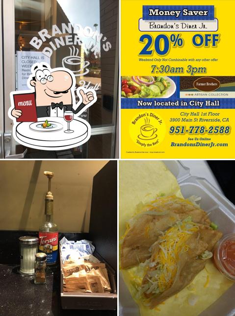 Brandon's Diner Jr. Of City Hall, Riverside - Restaurant menu, prices ...