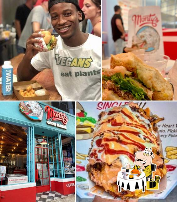 Monty's Good Burger, 8432 W 3rd St in Los Angeles - Restaurant menu and ...