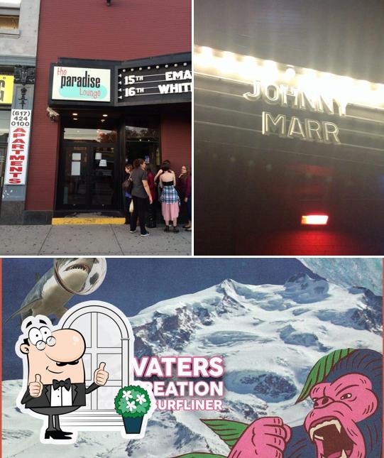 Paradise Rock Club, Boston - Restaurant menu, prices and reviews