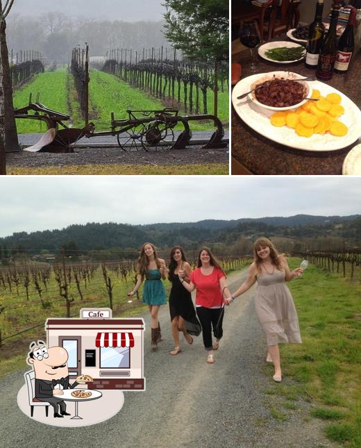 Rued Wines, 3850 Dry Creek Rd in Estados Unidos - Restaurant menu and ...