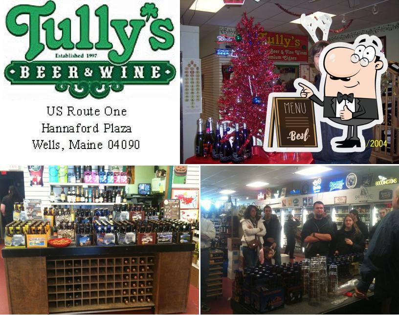 Tully's Beer & Wine in Wells - Restaurant menu and reviews