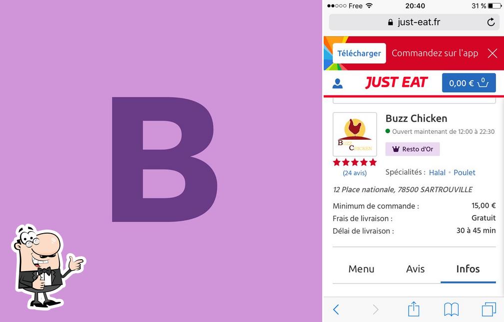 Buzz Chicken restaurant, Sartrouville - Restaurant menu and reviews