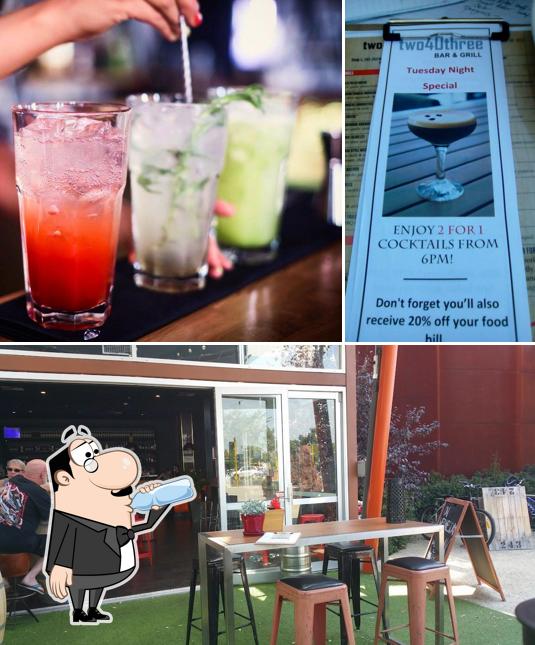 two40three Bar & Grill in Morley - Restaurant menu and reviews