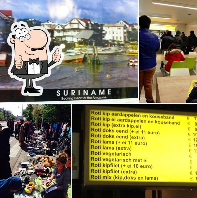 Roopram Roti, Amsterdam, Eerste Van Swindenstraat 4 - Caribbean ...