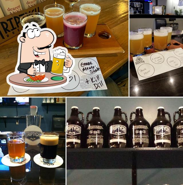 Triptych Brewing Company in Savoy - Restaurant menu and reviews
