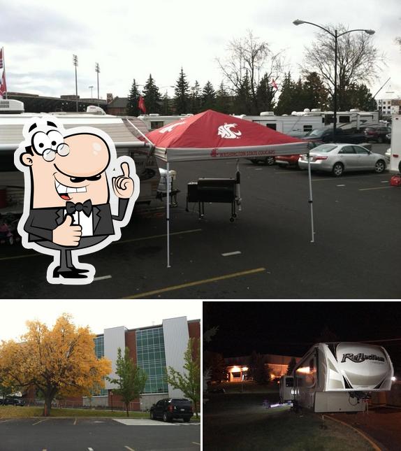WSU Tailgating RV Lot in Pullman