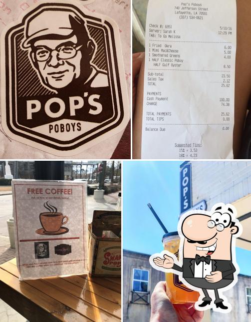 Pop's Poboys, Lafayette - Restaurant menu, prices and reviews