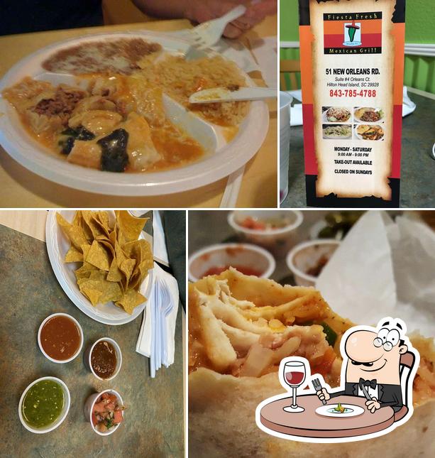 Fiesta Fresh Mexican Grill, 51 New Orleans Rd #4 in Hilton Head Island ...
