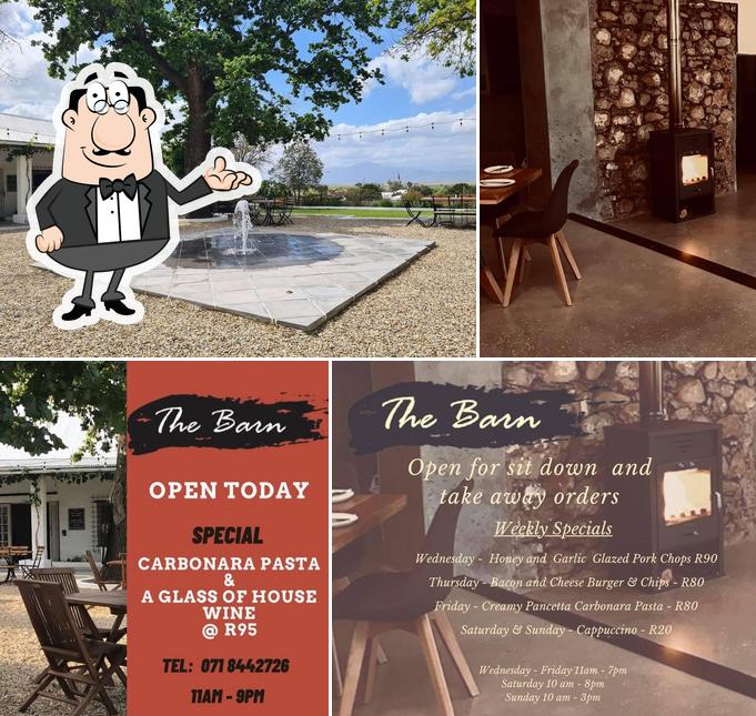 The Barn, Riebeeck Kasteel - Restaurant menu, prices and reviews