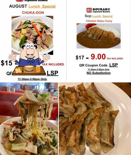 Kouraku Japanese Ramen & Grill, Los Angeles - Restaurant menu, prices ...