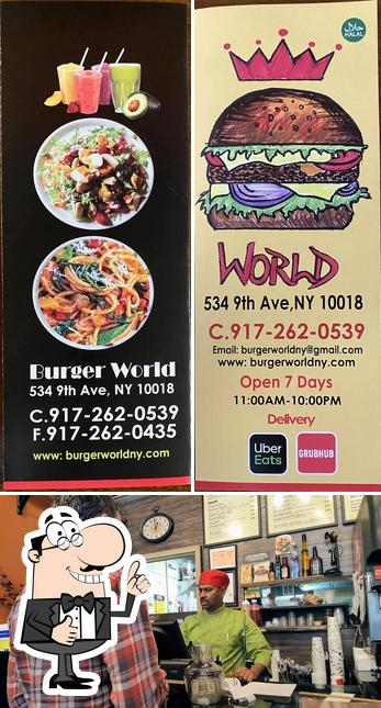 BURGER WORLD in West New York - Restaurant menu and reviews