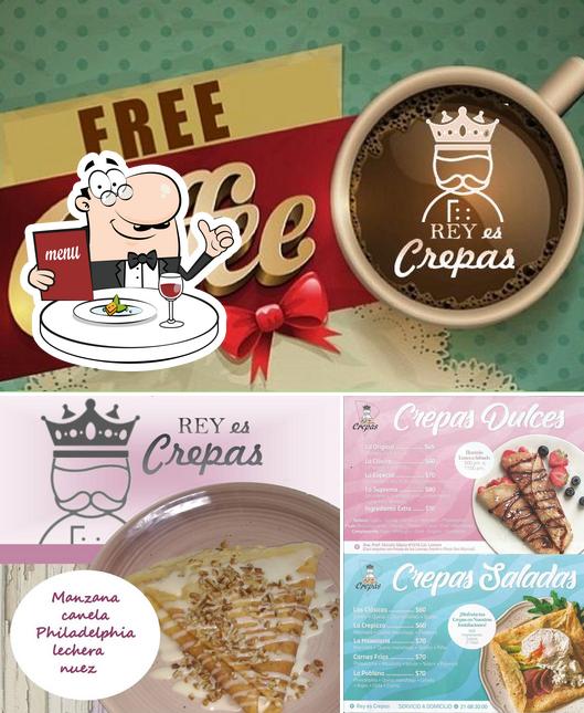Rey es Crepas restaurant, Monterrey, Moises Saenz 1516 Col. Leones